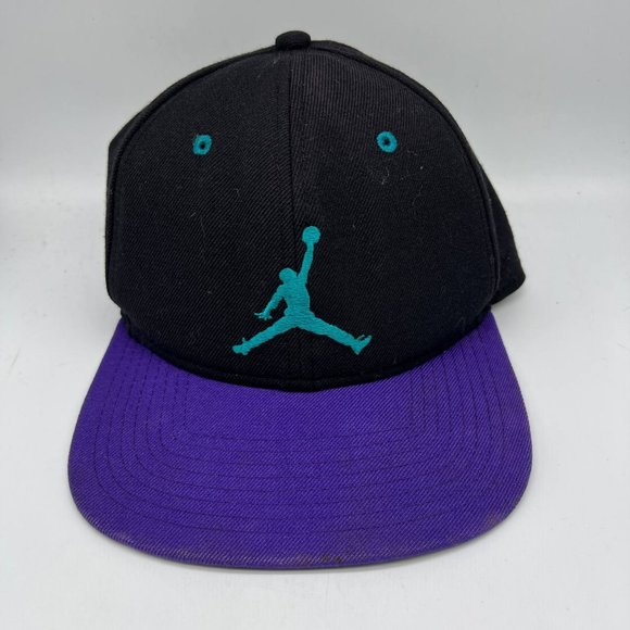 Jordan | Accessories | Air Jordan Aqua Grape Jumpman Hat Snapback Cap ...